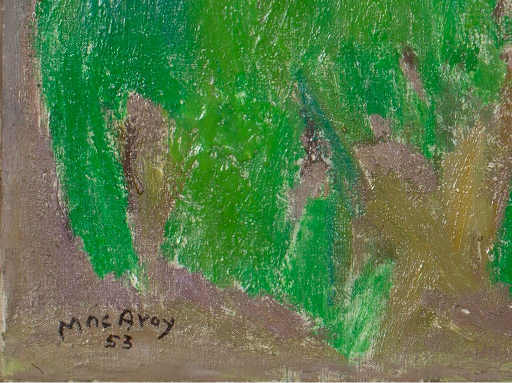 Edouard Georges Mac Avoy (1905-1921) "Promenade au bord de l'eau"